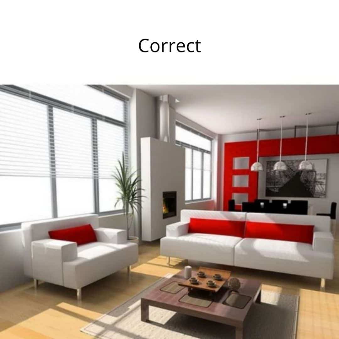 Red color in the interior: how to use it correctly - Italian E-Learning ...