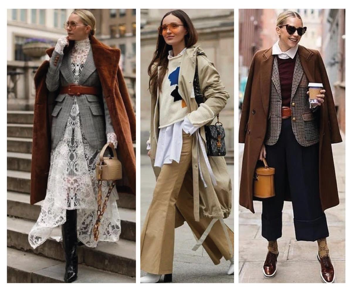 How to wear layered looks this fall - Italian E-Learning Fashion School